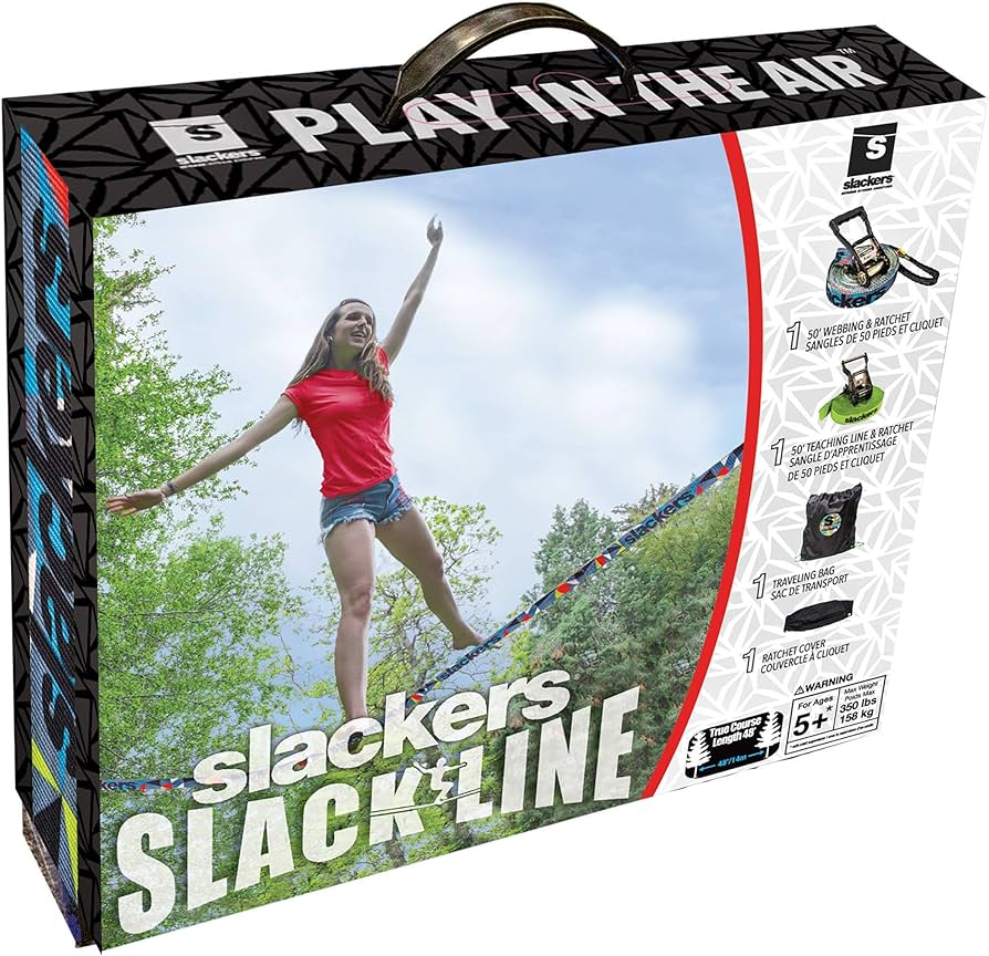 50' Slackers Slackline Classic Set - Fairhaven Toy Garden